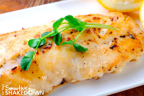 Baked Lemon-Garlic Fish